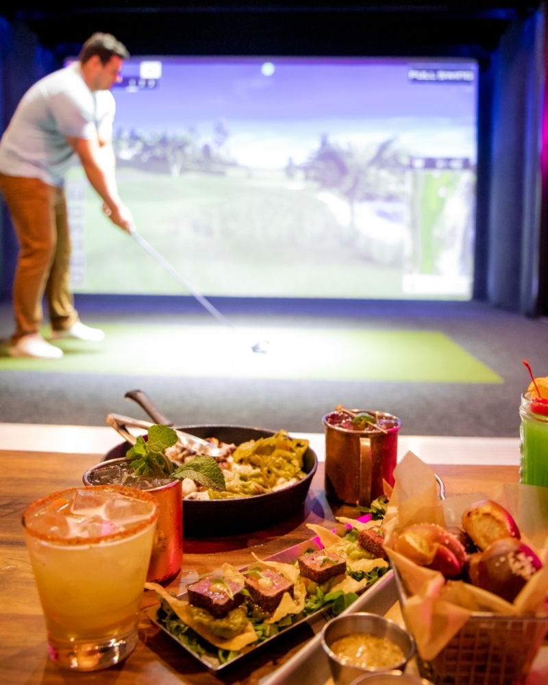 Golf Simulator in San Marcos | Play at Draft Republic
